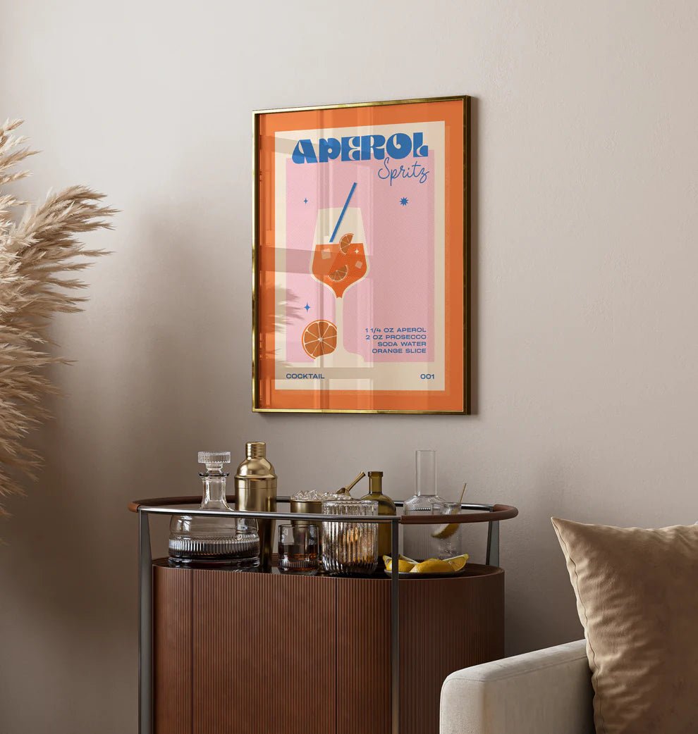 APEROL SPRITZ IN ORANGE | PRINT BY PROPER GOOD | OTHERLETTERS