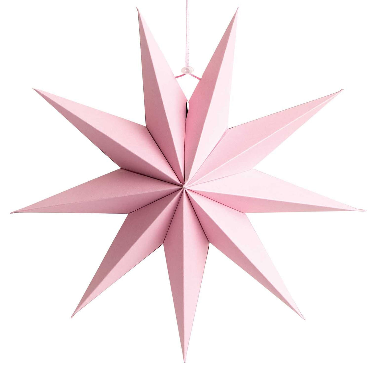 9 POINT PAPER STAR | PALE PINK SMALL | OTHERLETTERS