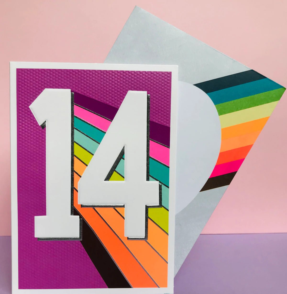PURPLE AGE 14 | CARD BY PAPER SALAD | OTHERLETTERS